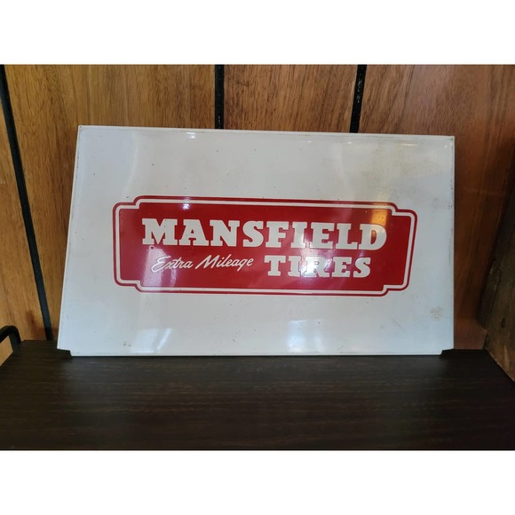 Mansfield Tires | Art | Vintage Mansfield Extra Milage Tires Gas ...